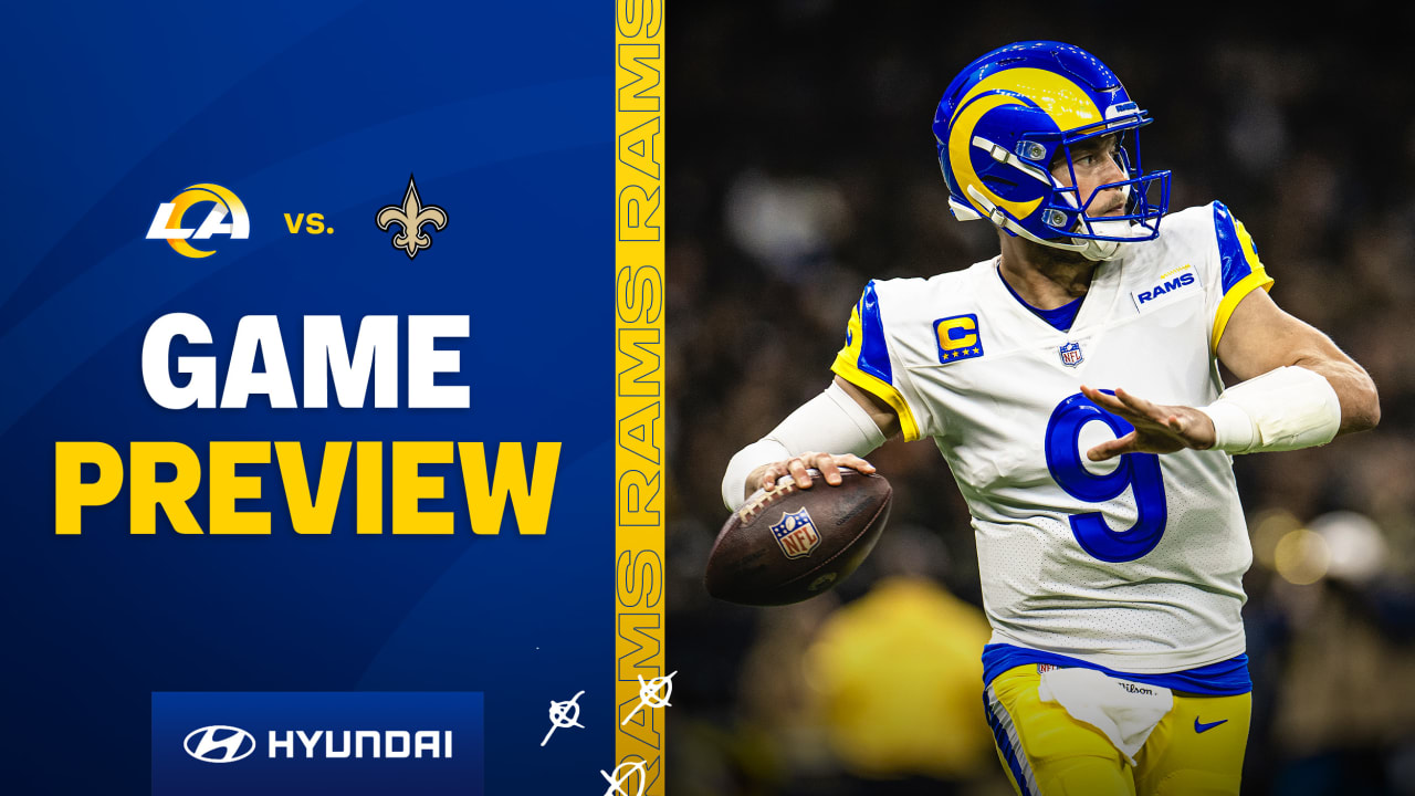 Game Preview vs. New Orleans Saints | Playoff implications abound as ...
