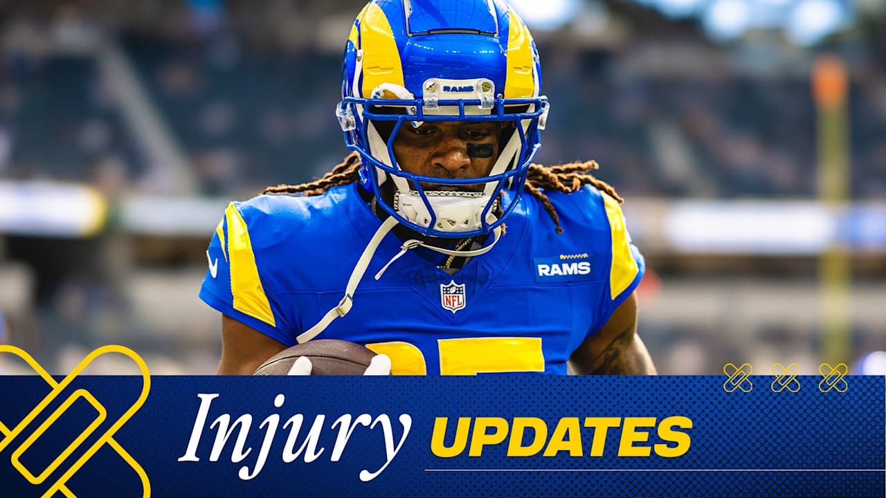Injury Updates: Rams wide receiver Demarcus Robinson's hand injury not ...