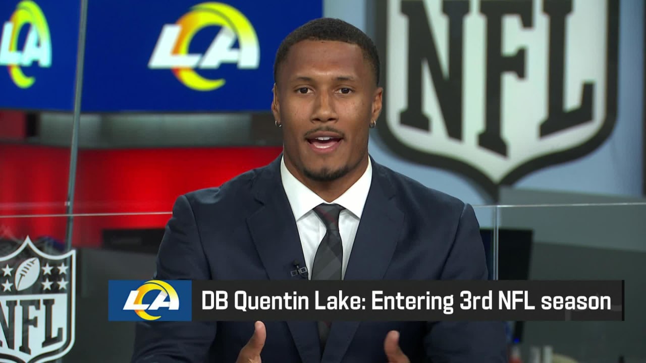 Defensive back Quentin Lake The Insiders interview: Rams defense, Chris ...
