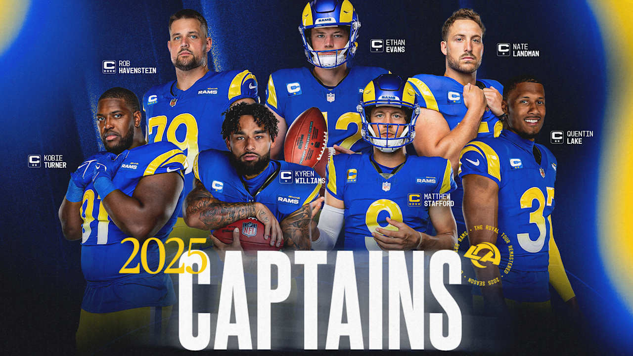 Rams name 2025 season captains
