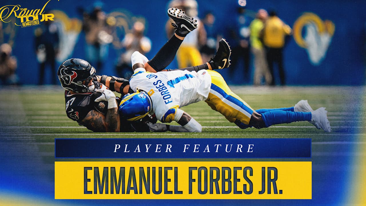 Feature: Rams cornerback Emmanuel Forbes Jr. showed off improved ...