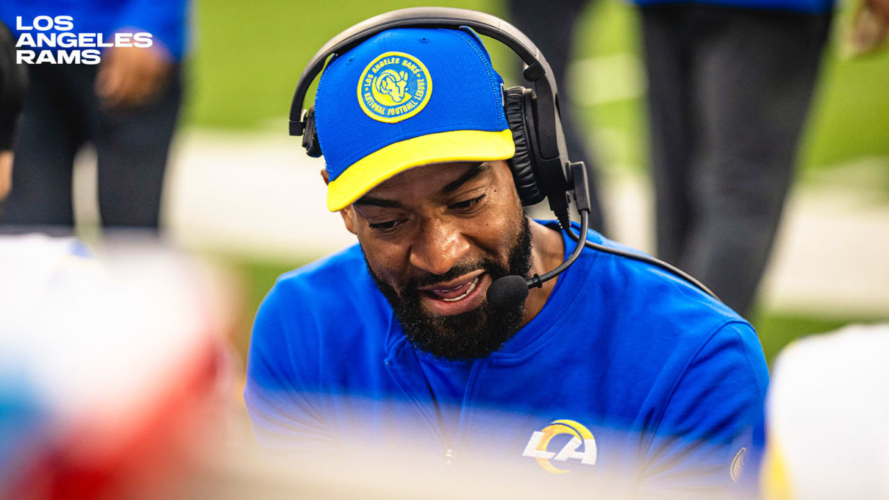 Rams defensive backs coach/pass game coordinator Aubrey Pleasant adds ...
