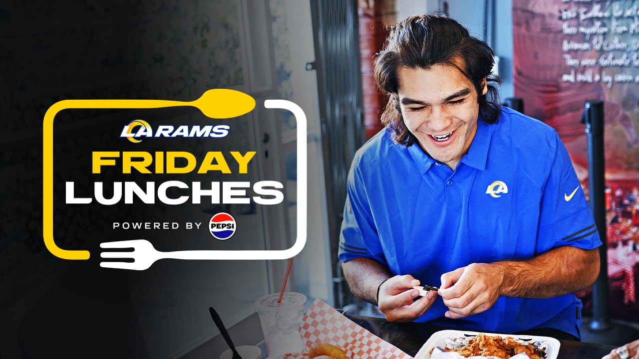 Friday Lunches | Rams rookie wide receiver Puka Nacua enjoys some SoCal ...