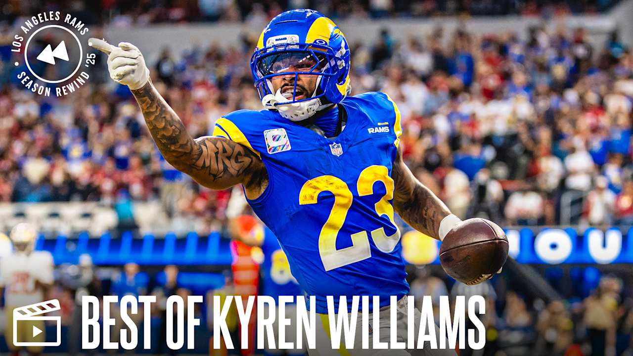 Running back Kyren Williams' top plays from the 2025 season - Los ...