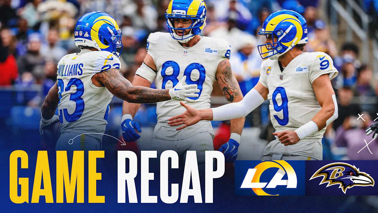 Game Recap: Rams defeat Ravens 17-3 in Baltimore