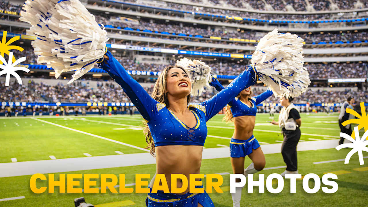 CHEER PHOTOS: Rams Cheerleaders brought the excitement to SoFi Stadium ...