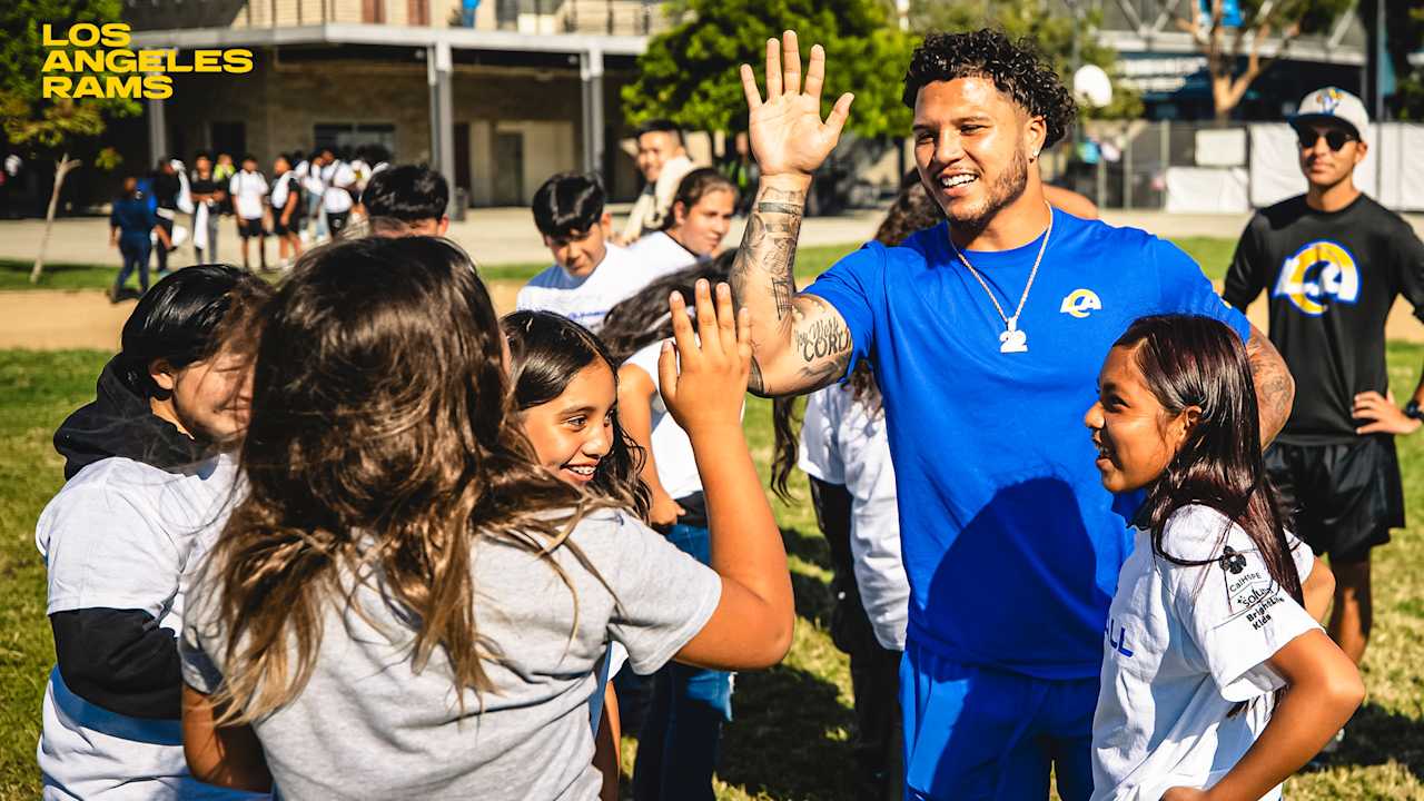 Los Angeles Rams Community Recap | Rams team up with Los Angeles ...