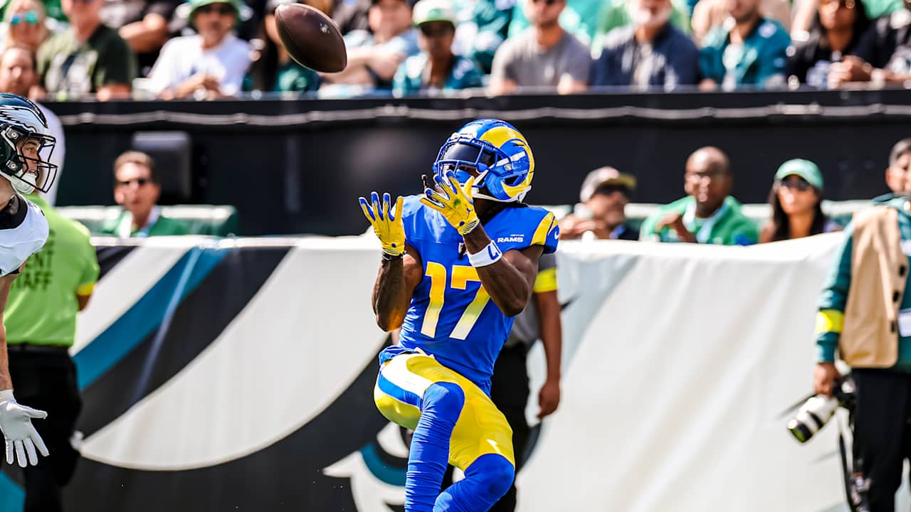 Davante Adams 44-yard touchdown from Matthew Stafford- Los Angeles Rams ...