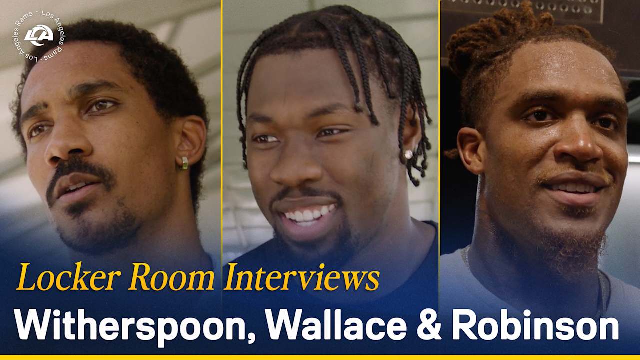 Ahkello Witherspoon Josh Wallace Demarcus Robinson Interviews | Los ...