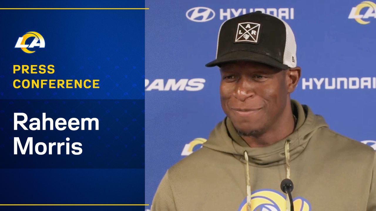 Rams defensive coordinator Raheem Morris on final takeaways from Week ...