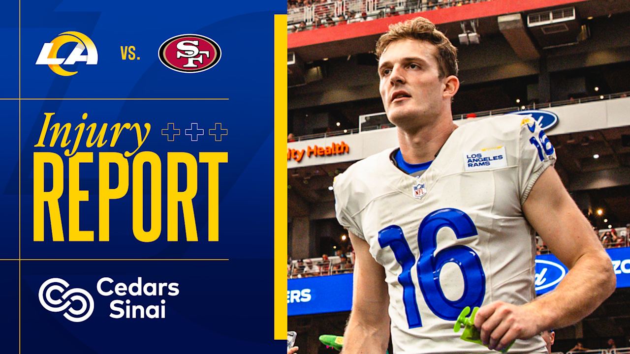 Rams Injury Report, Week 3 vs. 49ers: Cooper Kupp and Davis Allen out ...