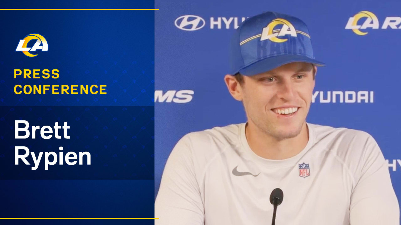 Rams quarterback Brett Rypien on his approach to Week 9 against Packers
