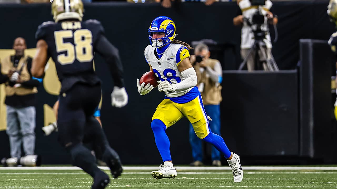 Jordan Whittington 44-yard kick return | Los Angeles Rams Highlights ...