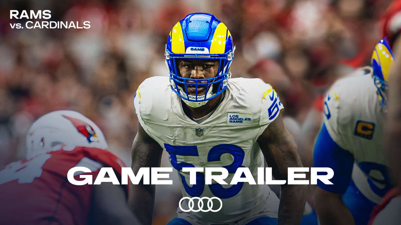 Los Angeles Rams vs. Arizona Cardinals Week 12 Game Trailer