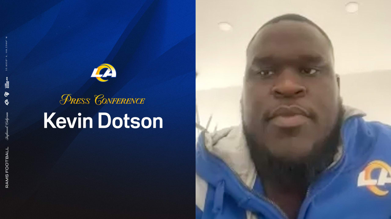 Offensive lineman Kevin Dotson talks signing 3-year deal with Rams