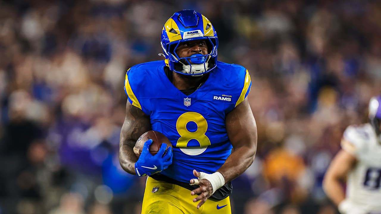 Jared Verse Touchdown | Los Angeles Rams Highlights | Wild Card vs ...