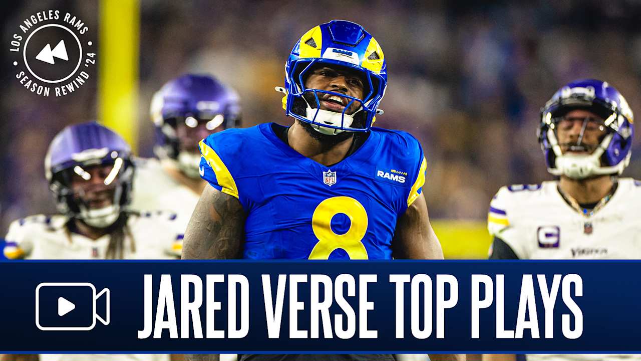 Los Angeles Rams Highlights - rookie outside linebacker Jared Verse ...