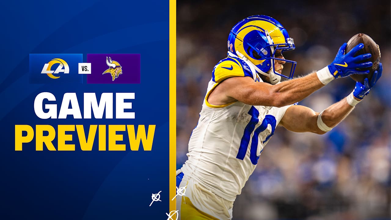 Rams-Vikings Game Preview | Los Angeles Rams and Minnesota Vikings ...