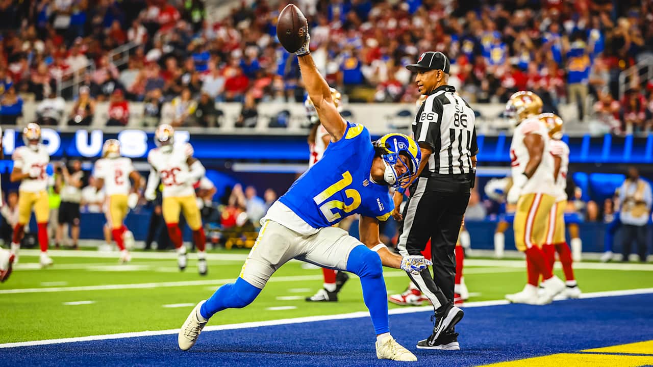 Puka Nacua touchdown - Los Angeles Rams Highlights - Week 5 vs. San Francisco 49ers at SoFi Stadium
