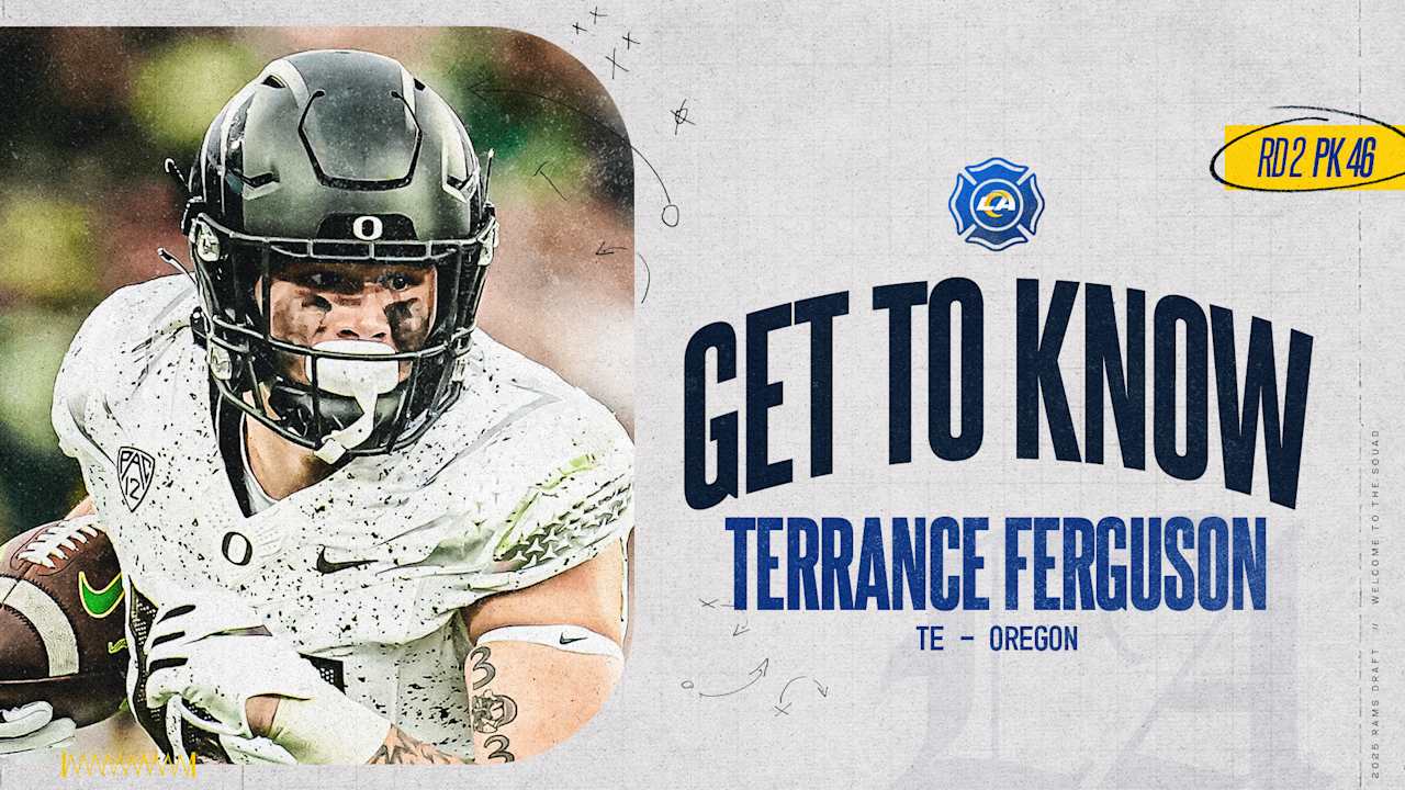 Get to know Oregon TE Terrance Ferguson | Pick 46