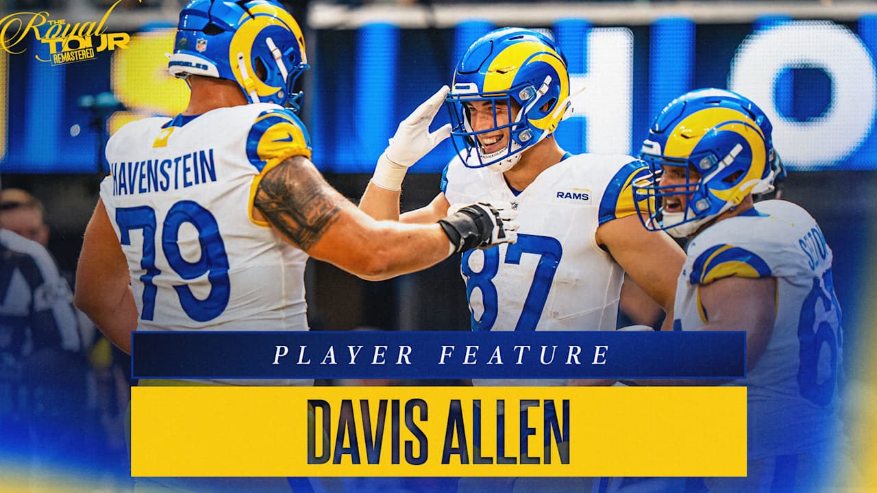 Feature: Rams tight end Davis Allen happy to be contributing to offense ...
