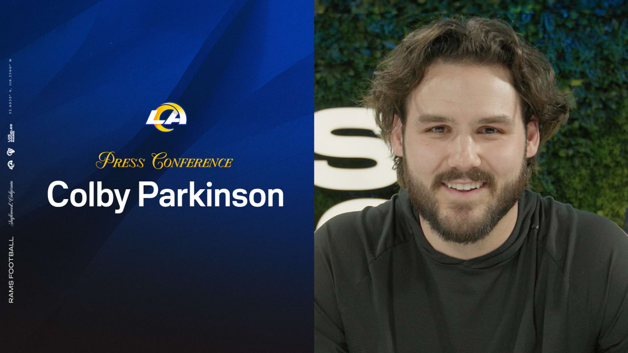 Tight end Colby Parkinson on signing with the Rams and what he brings ...