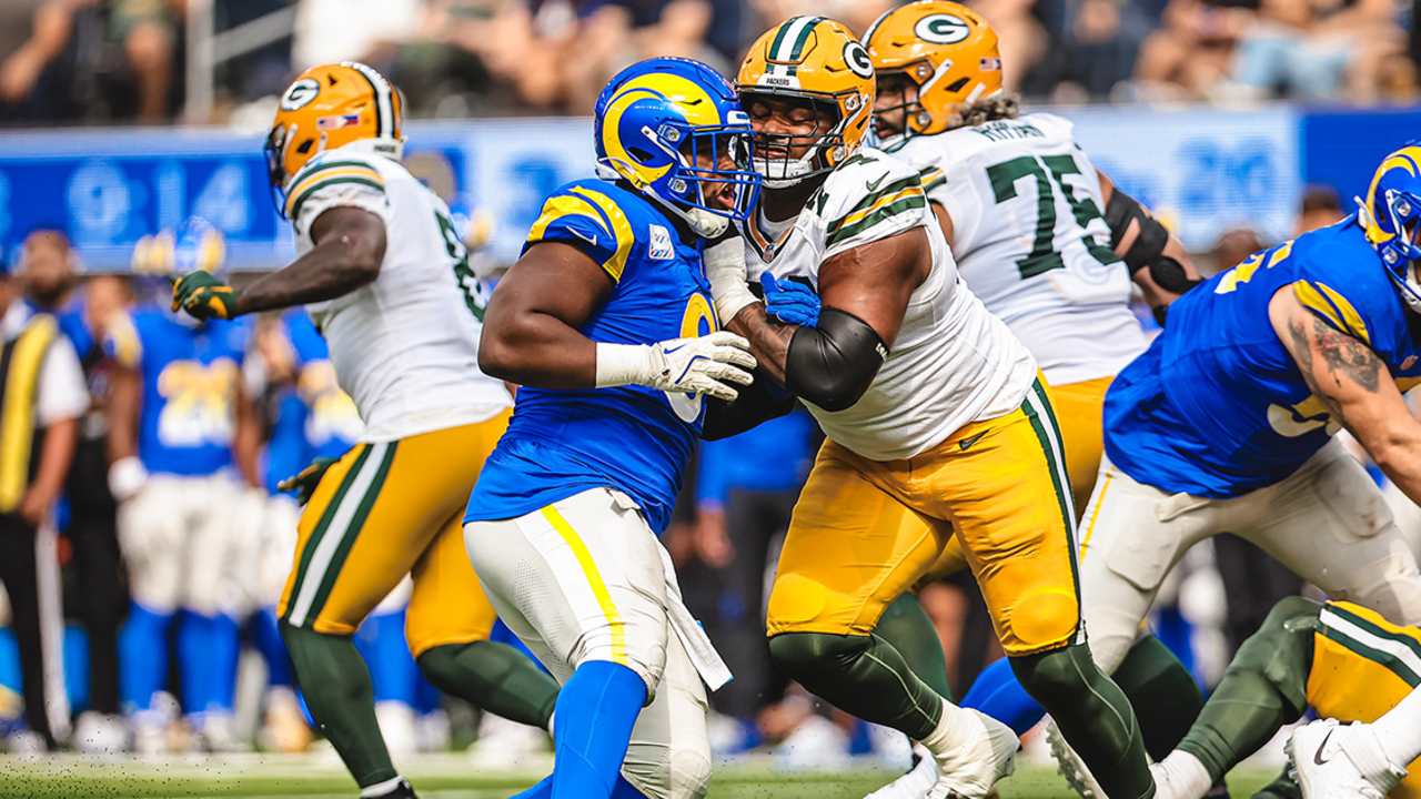 Kobie Turner pressure 19-yard loss | Los Angeles Rams Highlights | Week ...