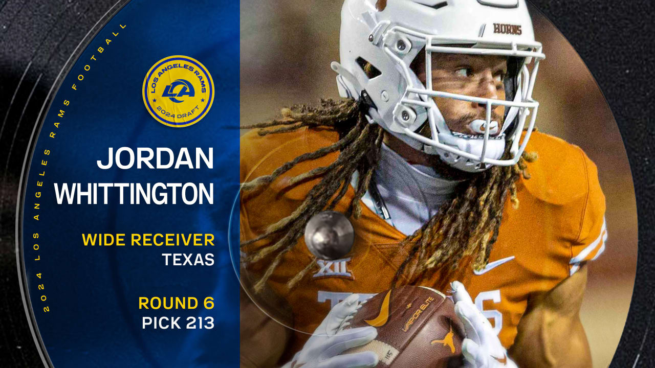 PHOTOS: Meet new Rams WR Jordan Whittington | 2024 NFL Draft