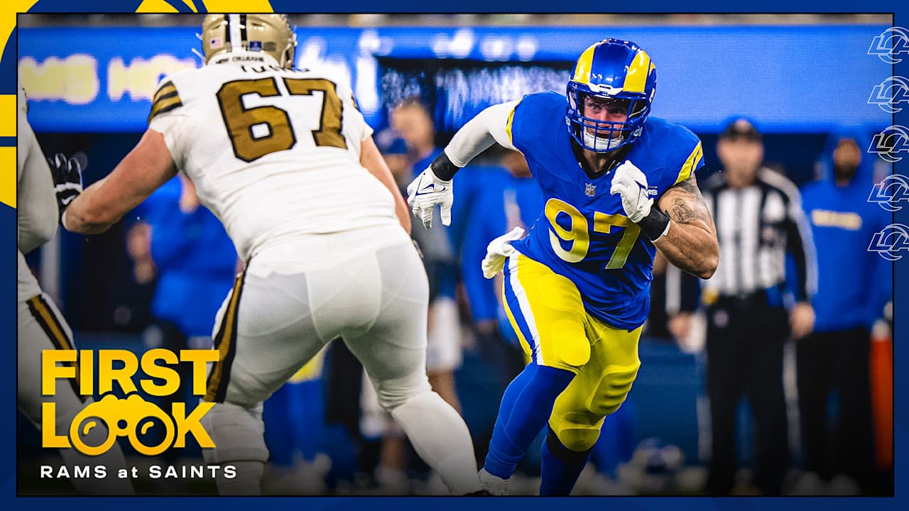 First Look: Rams head to New Orleans for Week 13 road game against Saints