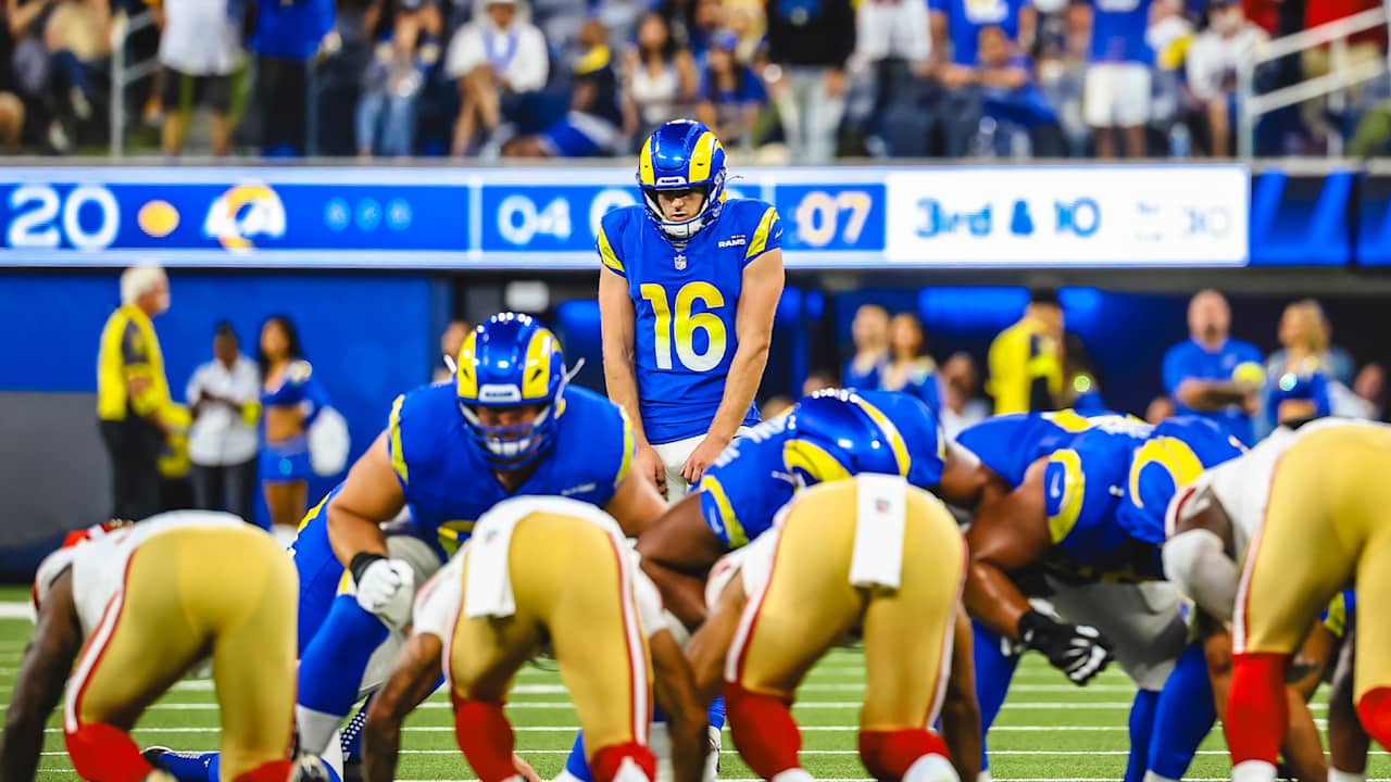 Joshua Karty 48-yard field goal to overtime - Los Angeles Rams ...