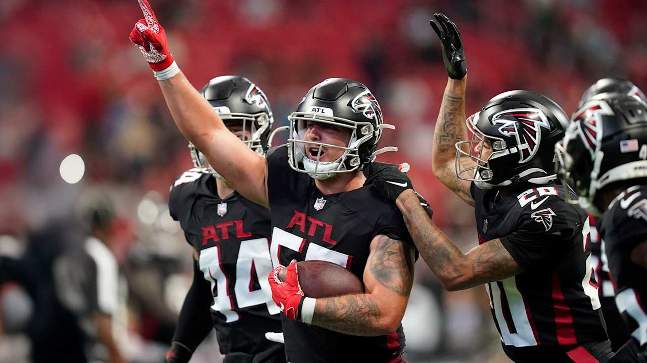 Los Angeles Rams highlights - New Rams linebacker Nate Landman's top ...