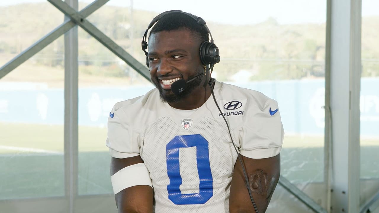 Los Angeles Rams Vamos Rams Player Interview | Byron Young on wearing ...