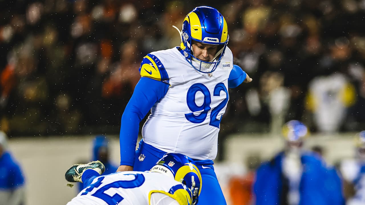 Harrison Mevis game-winning field goal - Los Angeles Rams Highlights ...