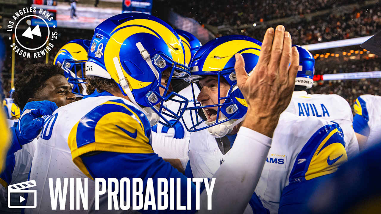 Next Gen Stats: Los Angeles Rams top plays that changed win probability ...