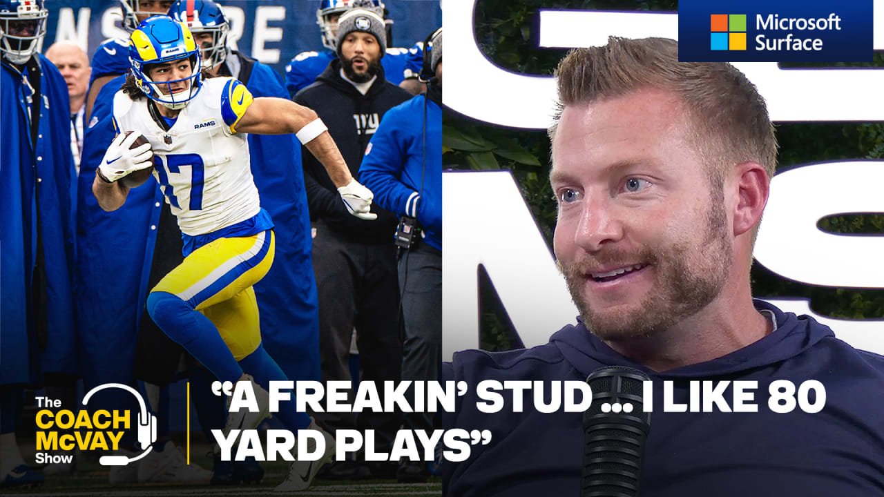 The Coach McVay Show: Sean McVay gives takeaways from Rams-Giants game ...