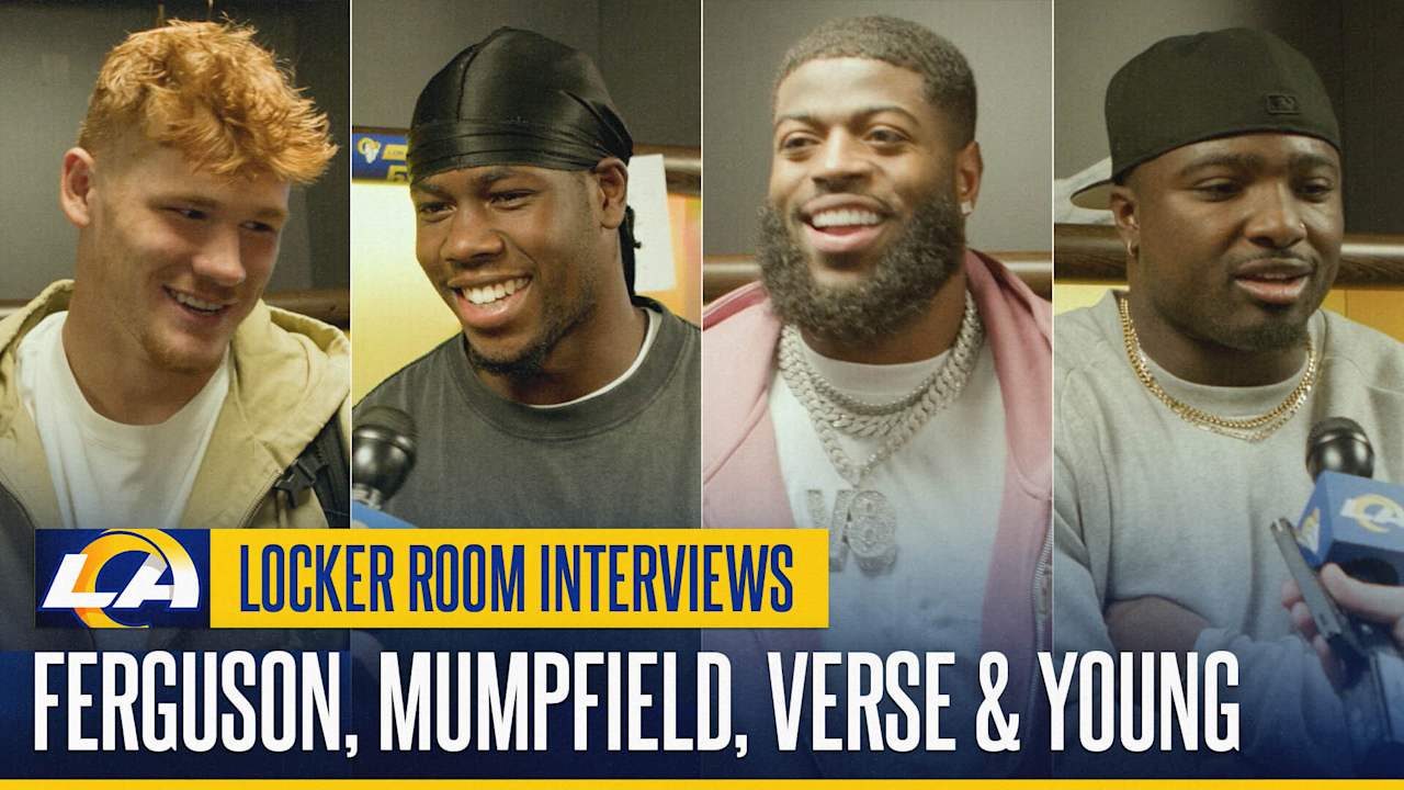 Tight end Terrance Ferguson, wide receiver Konata Mumpfield, outside ...