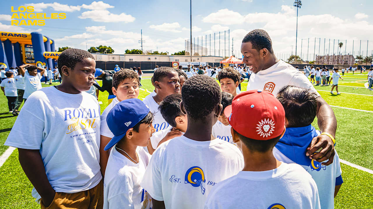 Los Angeles Rams Press Release | safety Kamren Kinchens and wide ...