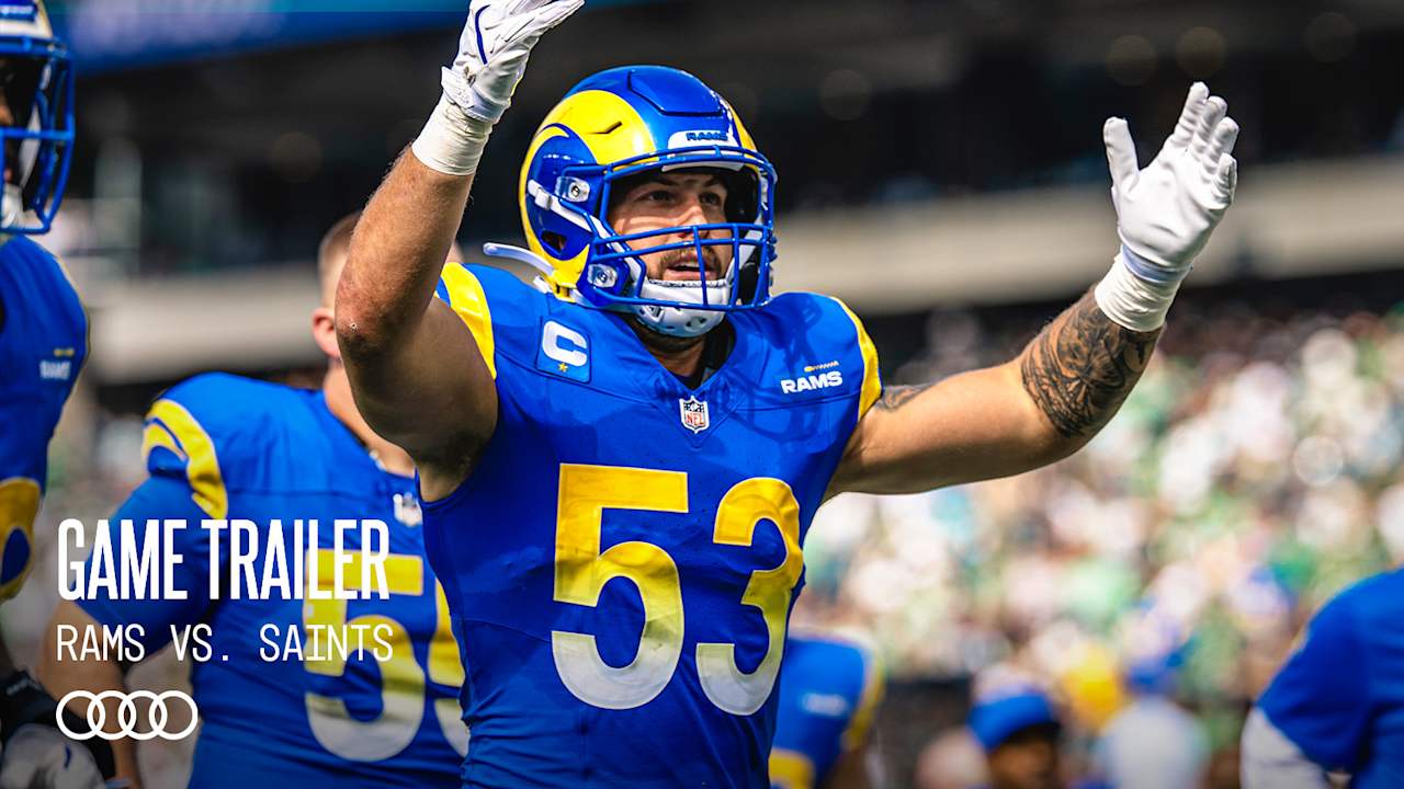Los Angeles Rams vs. New Orleans Saints: Striking fear in opponents across the league | Game Trailer