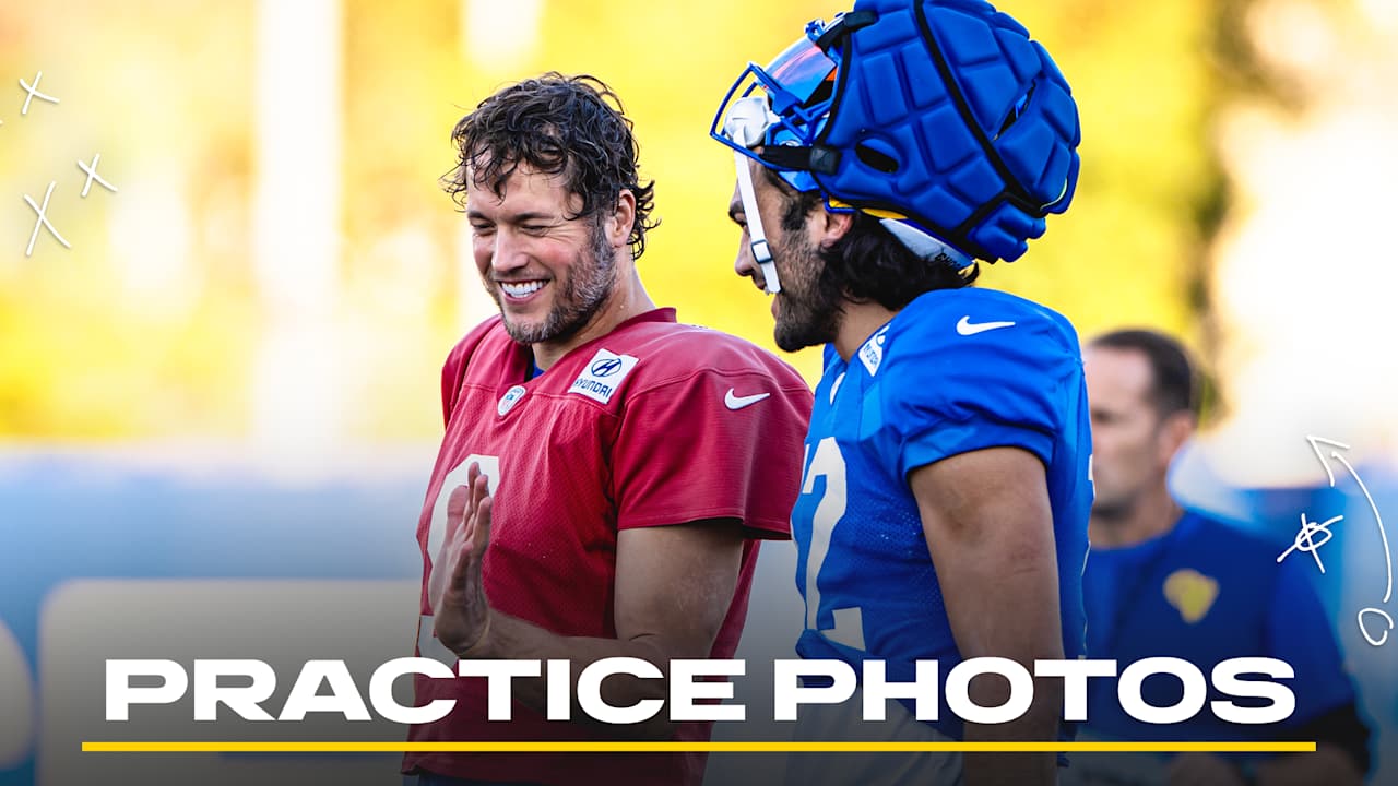 PRACTICE PHOTOS: Relentless & ready | Rams practice ahead of their Wild ...