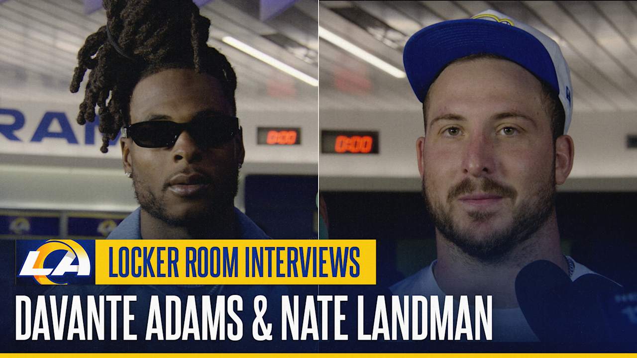 Davante Adams & Nate Landman react to today's Week 1 win vs. Houston Texans