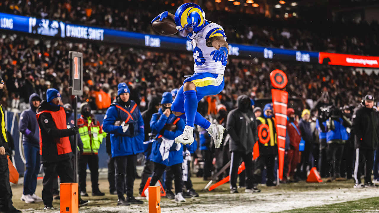 Kyren Williams touchdown - Los Angeles Rams Highlights - Divisional ...