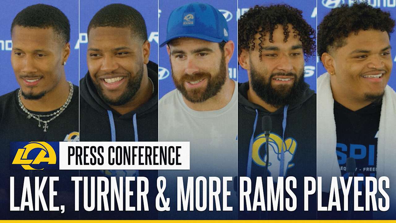 Safety Quentin Lake, defensive end Kobie Turner, tight end Tyler Higbee ...