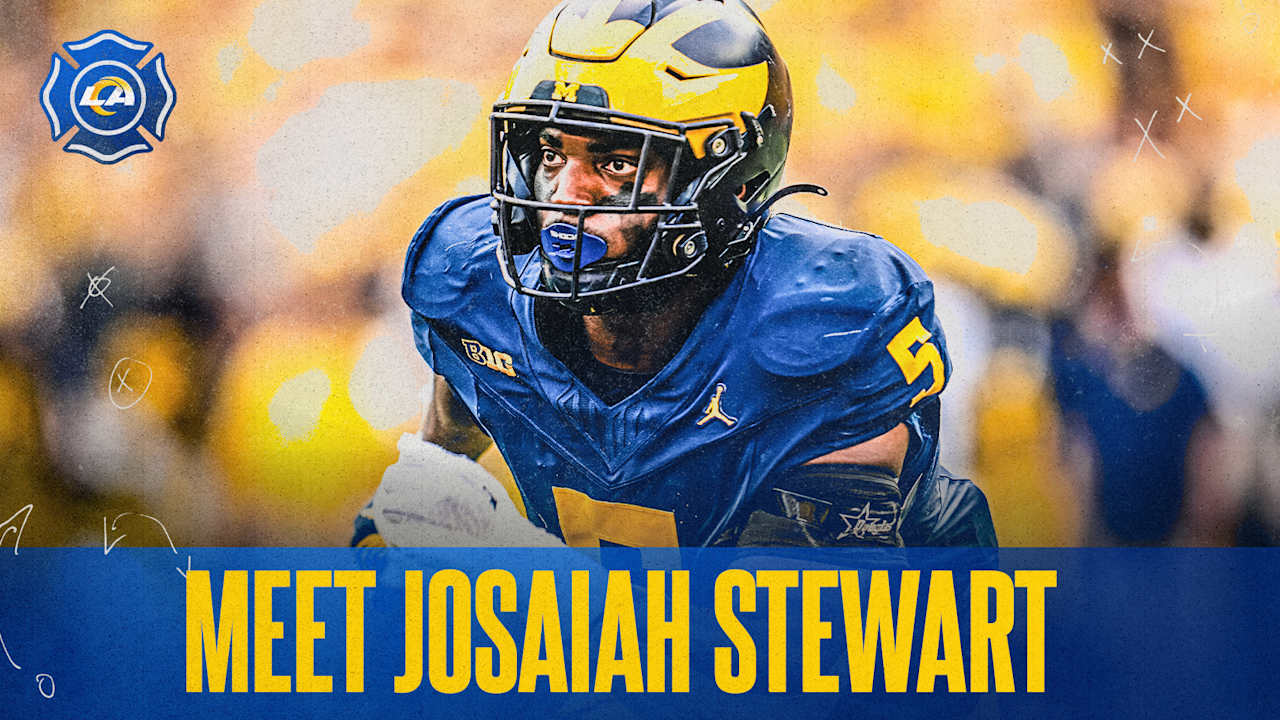 PHOTOS: Meet new Rams OLB Josaiah Stewart | 2025 NFL Draft