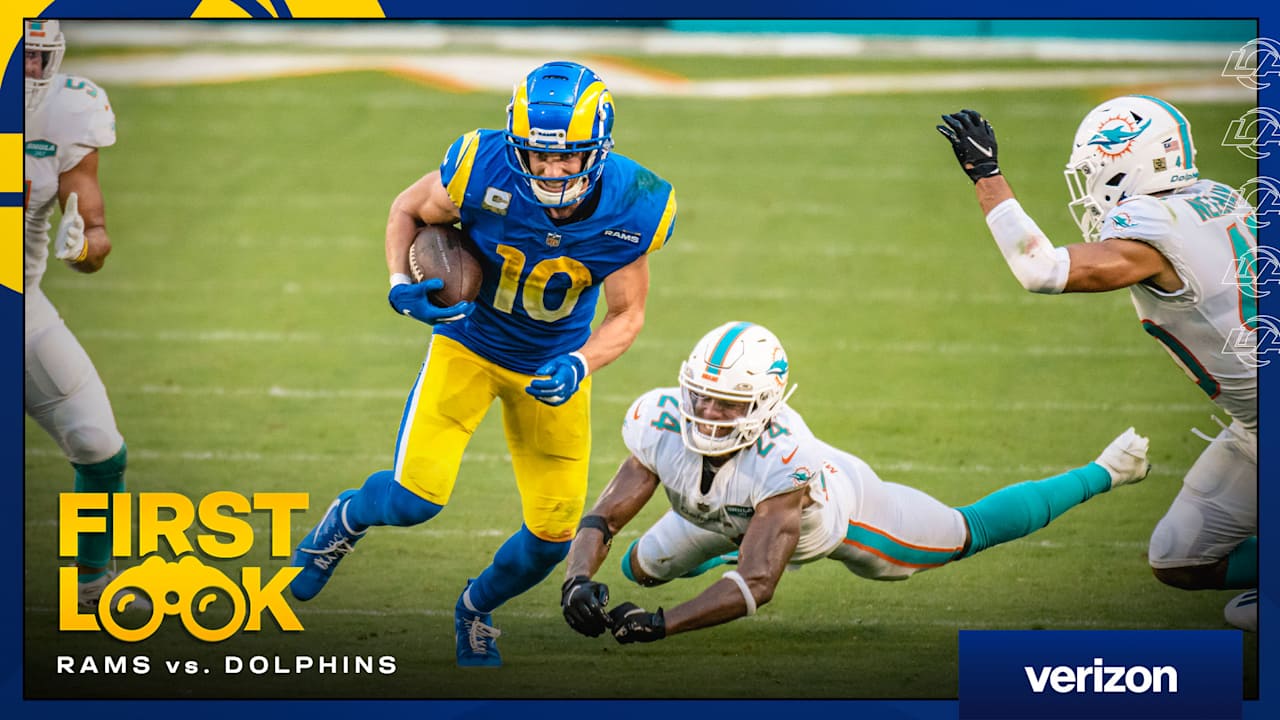 First Look: Rams host Dolphins on Monday Night Football in Week 10