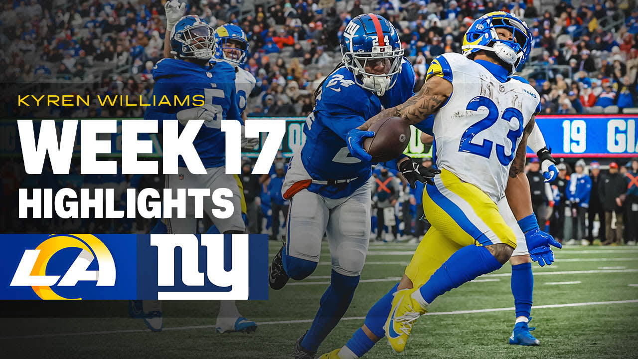 Kyren Williams' best plays from his 3-touchdown game vs. New York ...