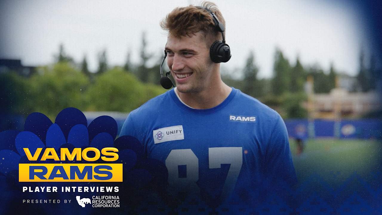 Los Angeles Rams tight end Davis Allen on his nickname "The General ...