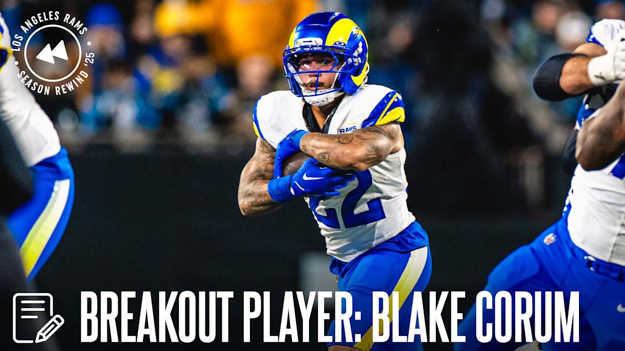 2025 Breakout: Rams running back Blake Corum's breakaway ability, tough ...