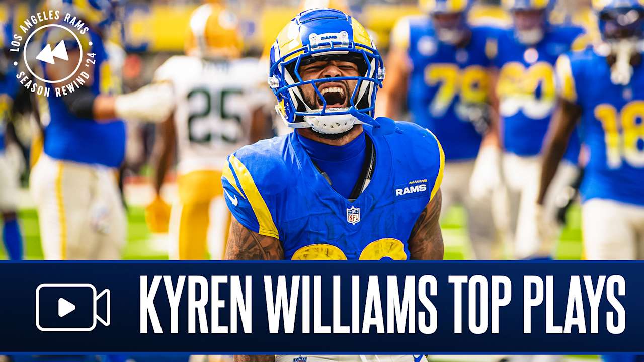 Los Angeles Rams Highlights - running back Kyren Williams - top plays ...