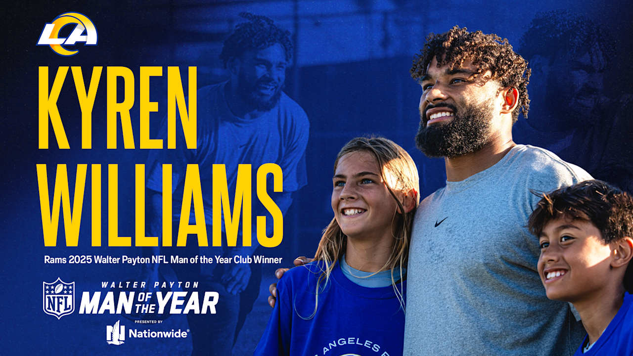 Los Angeles Rams running back Kyren Williams named the Rams’ club ...