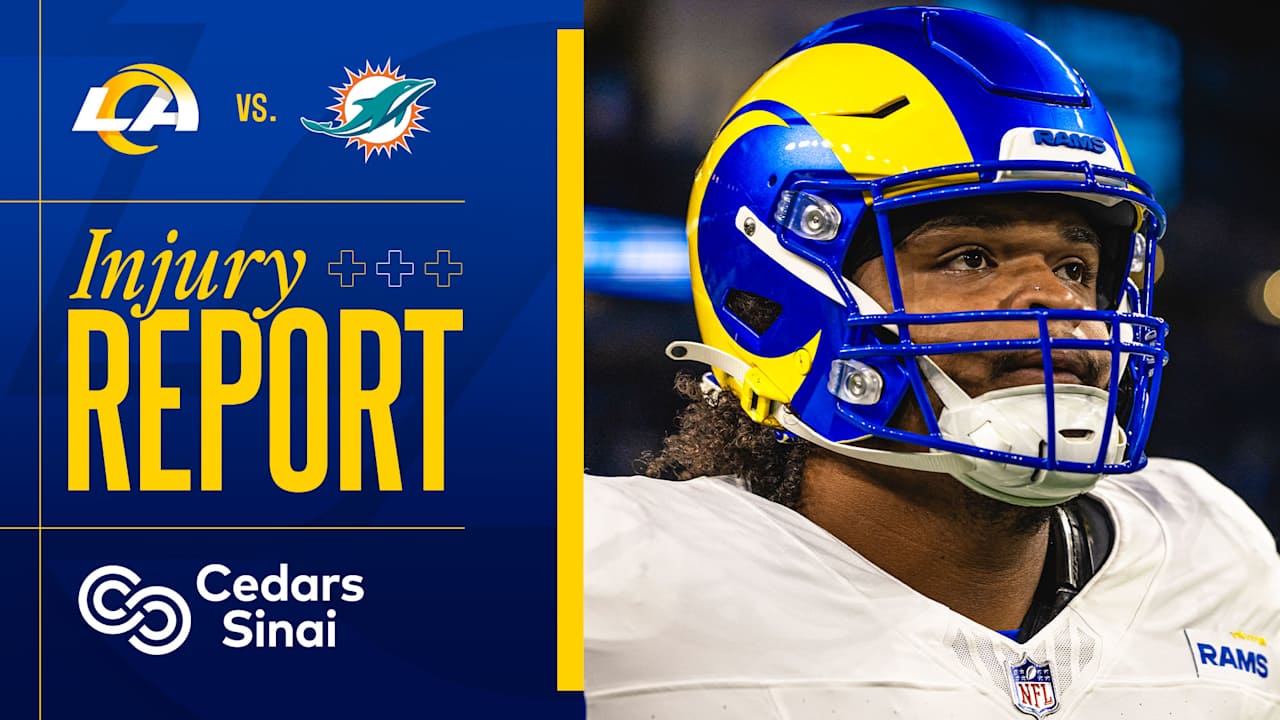 Rams Injury Report, Week 10 vs. Dolphins: Christian Rozeboom, Kam Curl ...